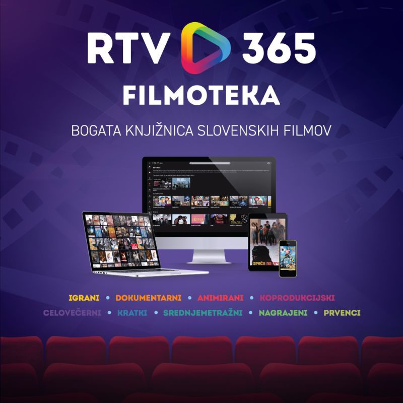 ZKP RTV Slovenija ponuja tudi več kot sto slovenskih igranih, dokumentarnih in animiranih filmov